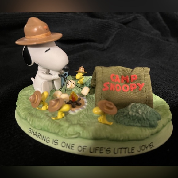 Peanuts | Accents | Peanuts Snoopy Figurine Campfire Friends 2nd In Snoopy And Friends Series ...